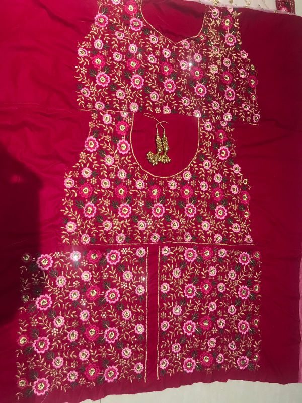 MANSI CREATION Presenting BRIDAL SAREE WITH DUPPATTA Concept Pure 9000 ...
